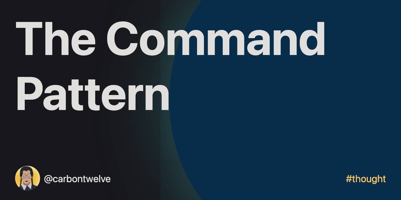 The Command Pattern