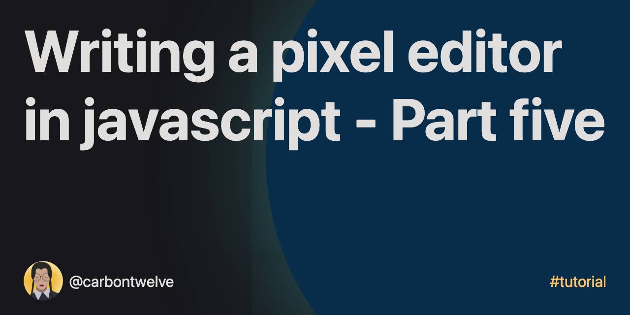 Pixel Art Editor Javascript at Christy Sample blog